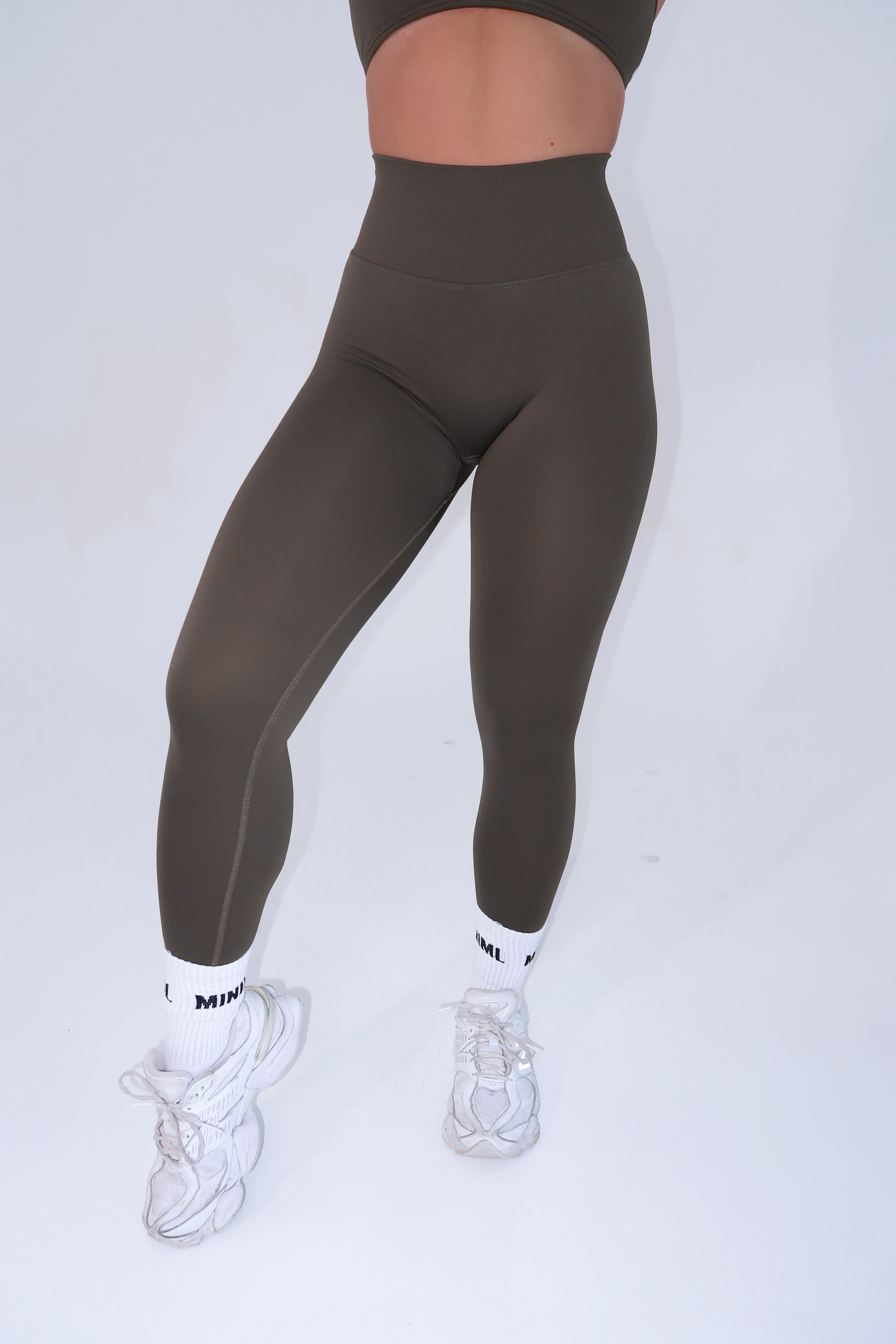 Ultimate Scrunch Tights - True Khaki – MINIML