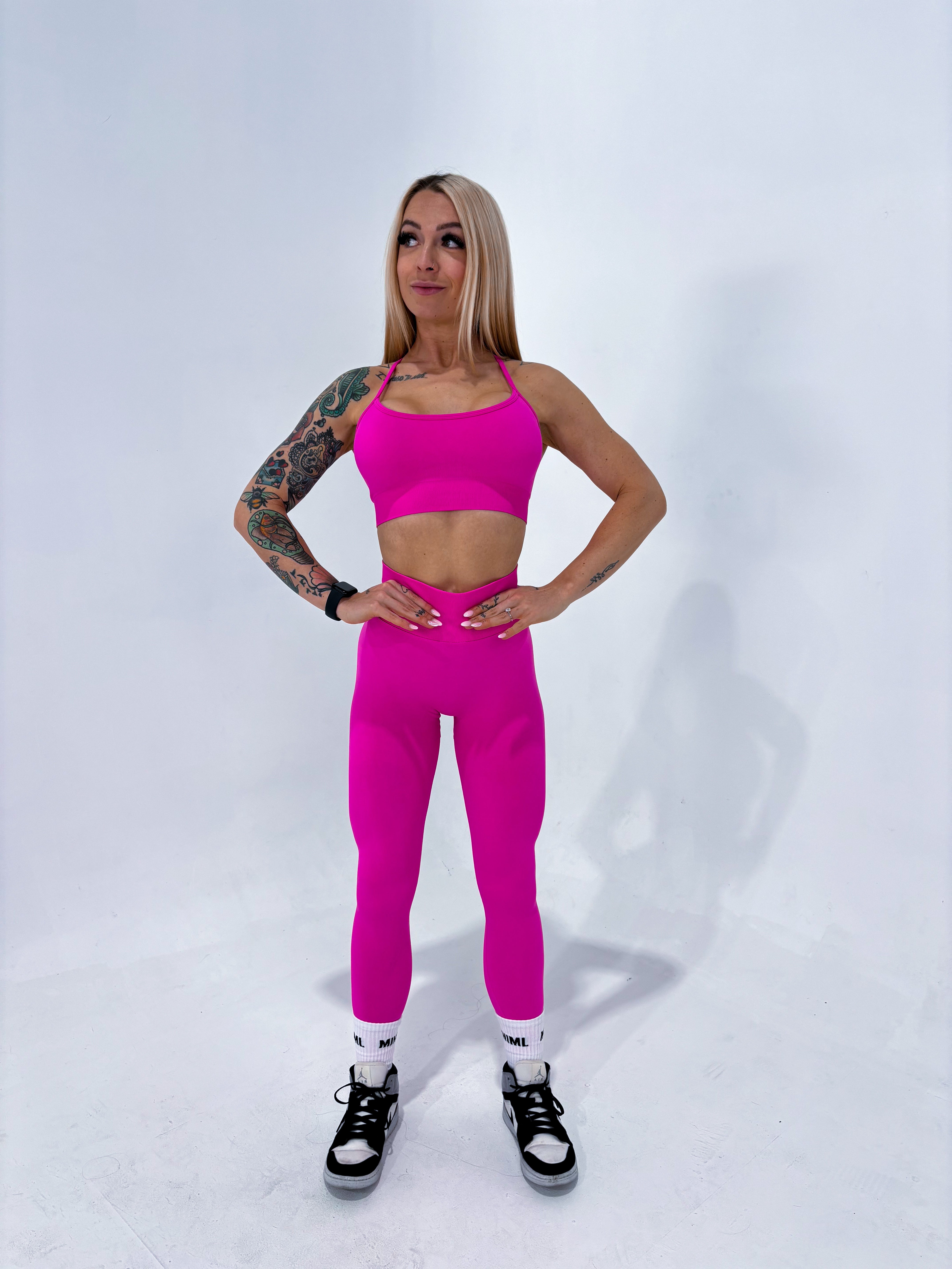 Ultimate Scrunch Tight - Neon Hot Pink – MINIML