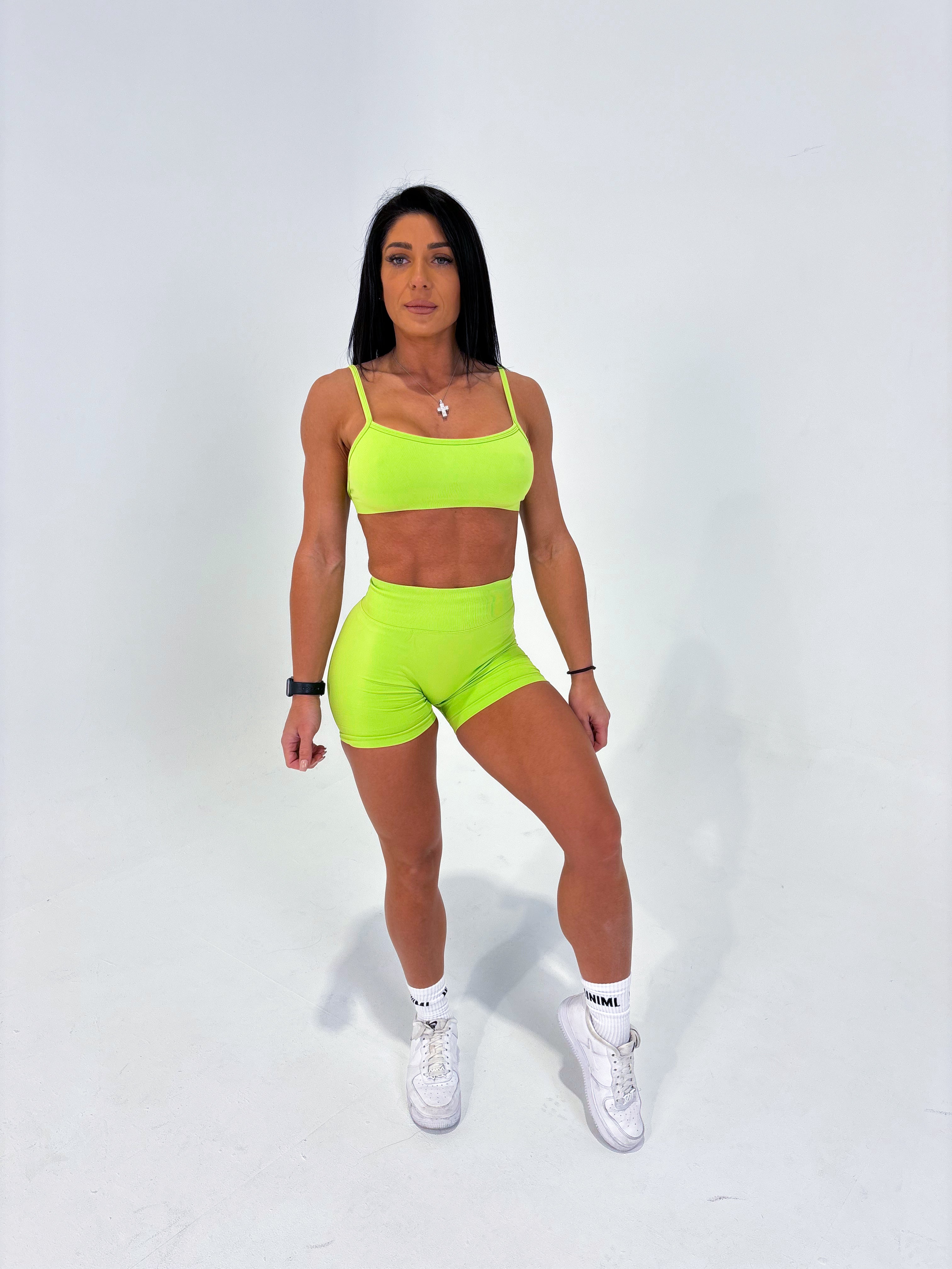 Ultimate Scrunch Short - Lime – MINIML